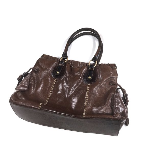 Sigrid Olsen | Bags | Sigrid Olsen Bag Brown Leather Purse | Poshmark